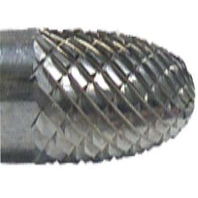 Flexovit Vf20r2-6 1/2"X1x1/4"Shank Sf-5 Carbide Bur Round Nose Tree 6 ...