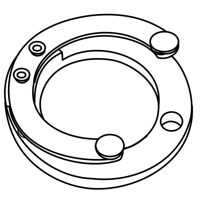 Pt-600 Contact Ring Assy Radial Flow Radial Flow 0558003858 ...